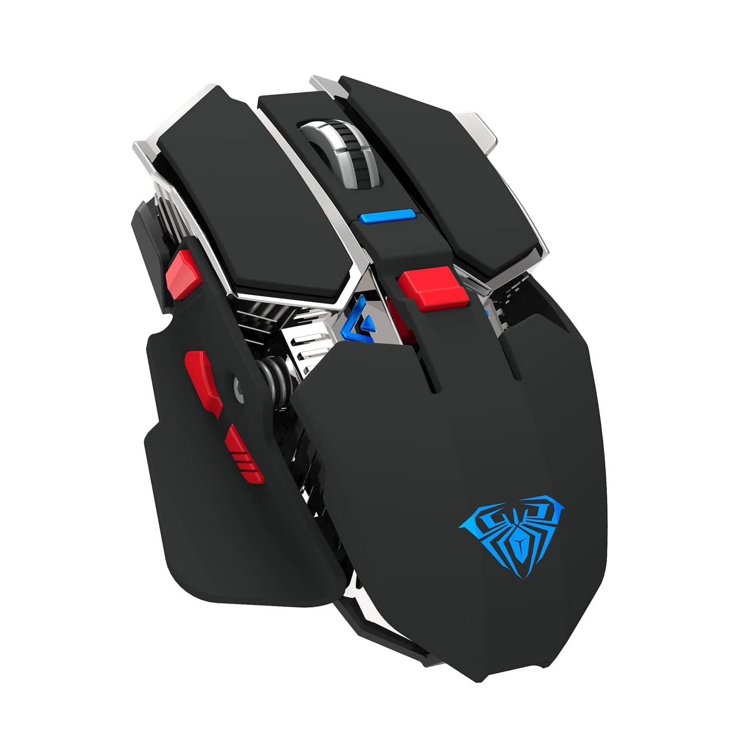 AULA SC300 Gaming Rechargeable Mouse, RGB, Upto 3200 DPI, 680 mAh ...