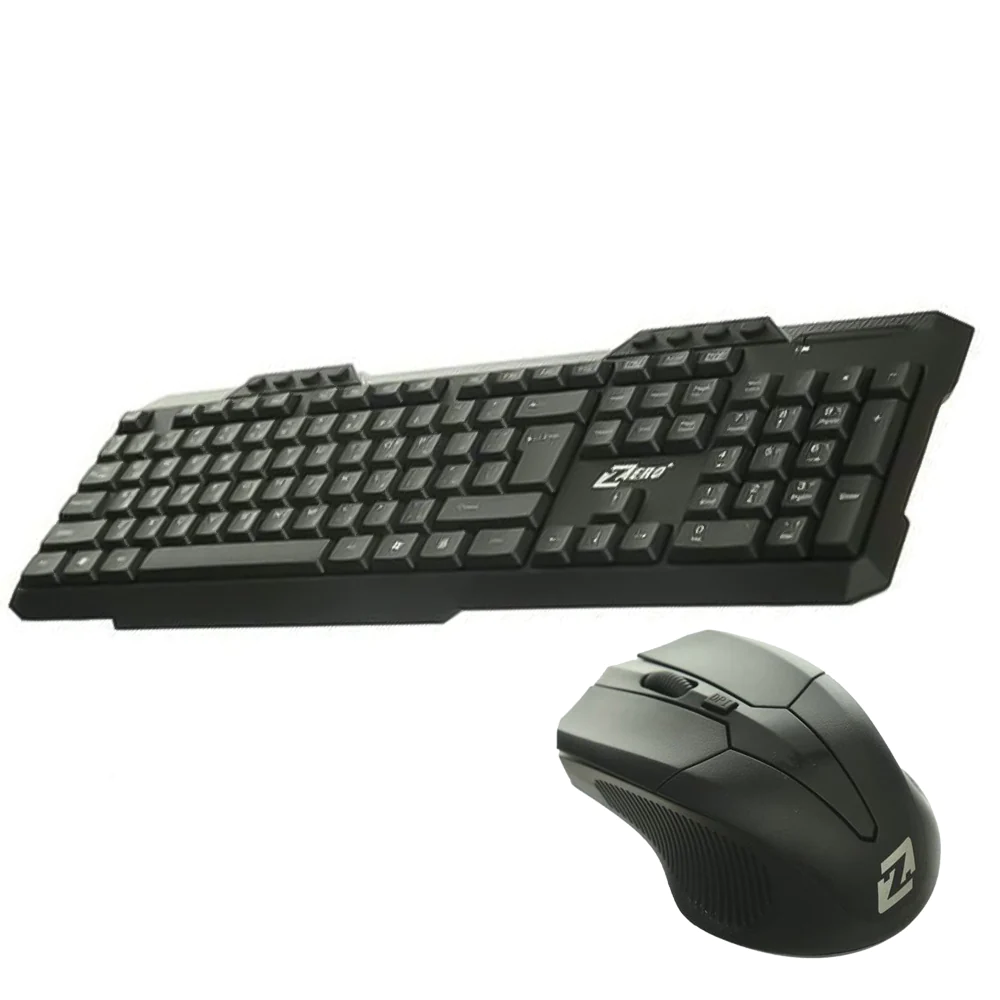 Zero ZR-5608 Wireless Keyboard + Mouse Combo English & Arabic | Media Computer