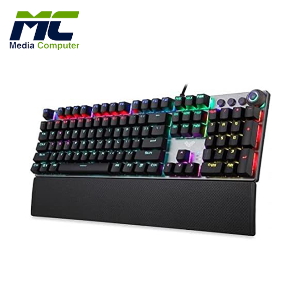 AULA 2058 gaming keyboard RGB mechanical keyboard USB Media Computer